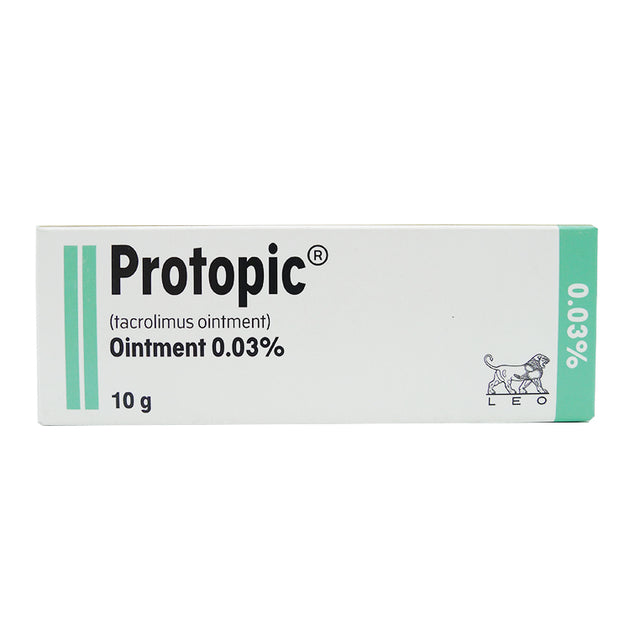 PROTOPIC Tacrolimus 0.03% (300mcg / g) Ointment 10g price in the ...